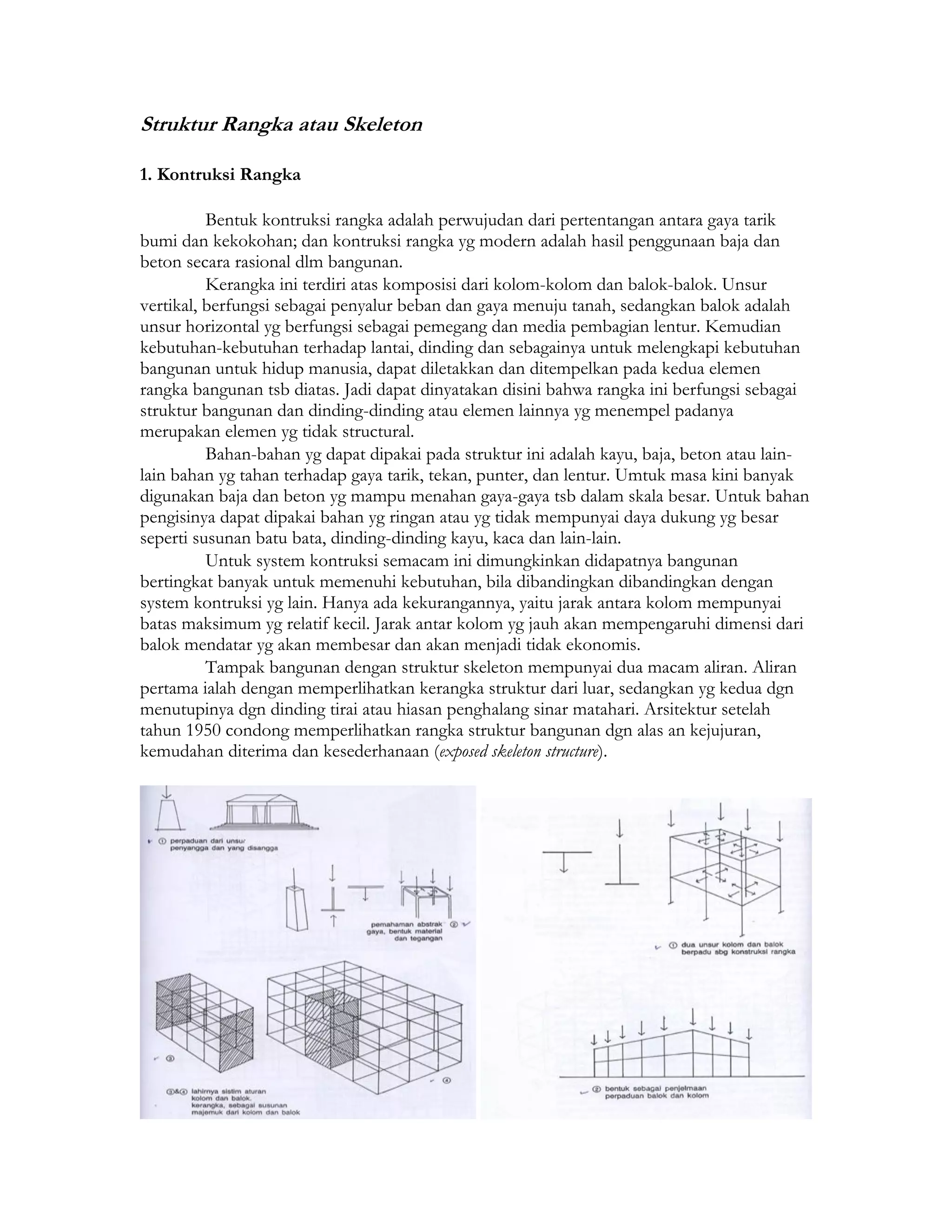 Struktur rangka | PDF