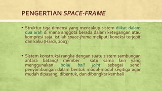 Struktur Rangka Ruang (space frame) | PPTX