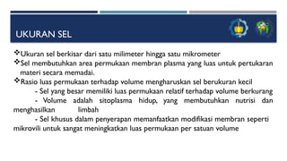 Struktur Sel_Biologi Sel dan Molekular_Refer Iqbal_6005212007 FULL.pptx