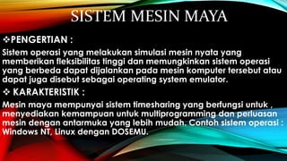 arsitektur sistem operasi modern | PPT