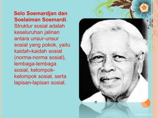 Selo Soemardjan's Instagram, Twitter & Facebook on IDCrawl