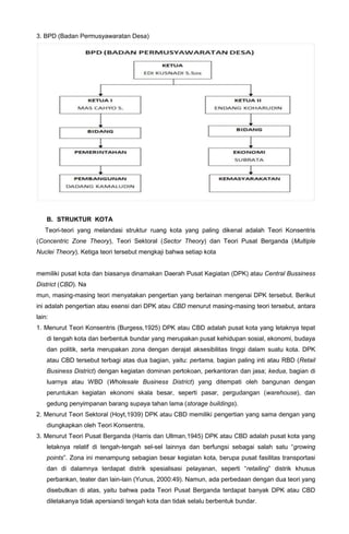 Struktur spasial desa dan kota | DOCX
