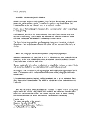 Strunk Chapter 2 | PDF