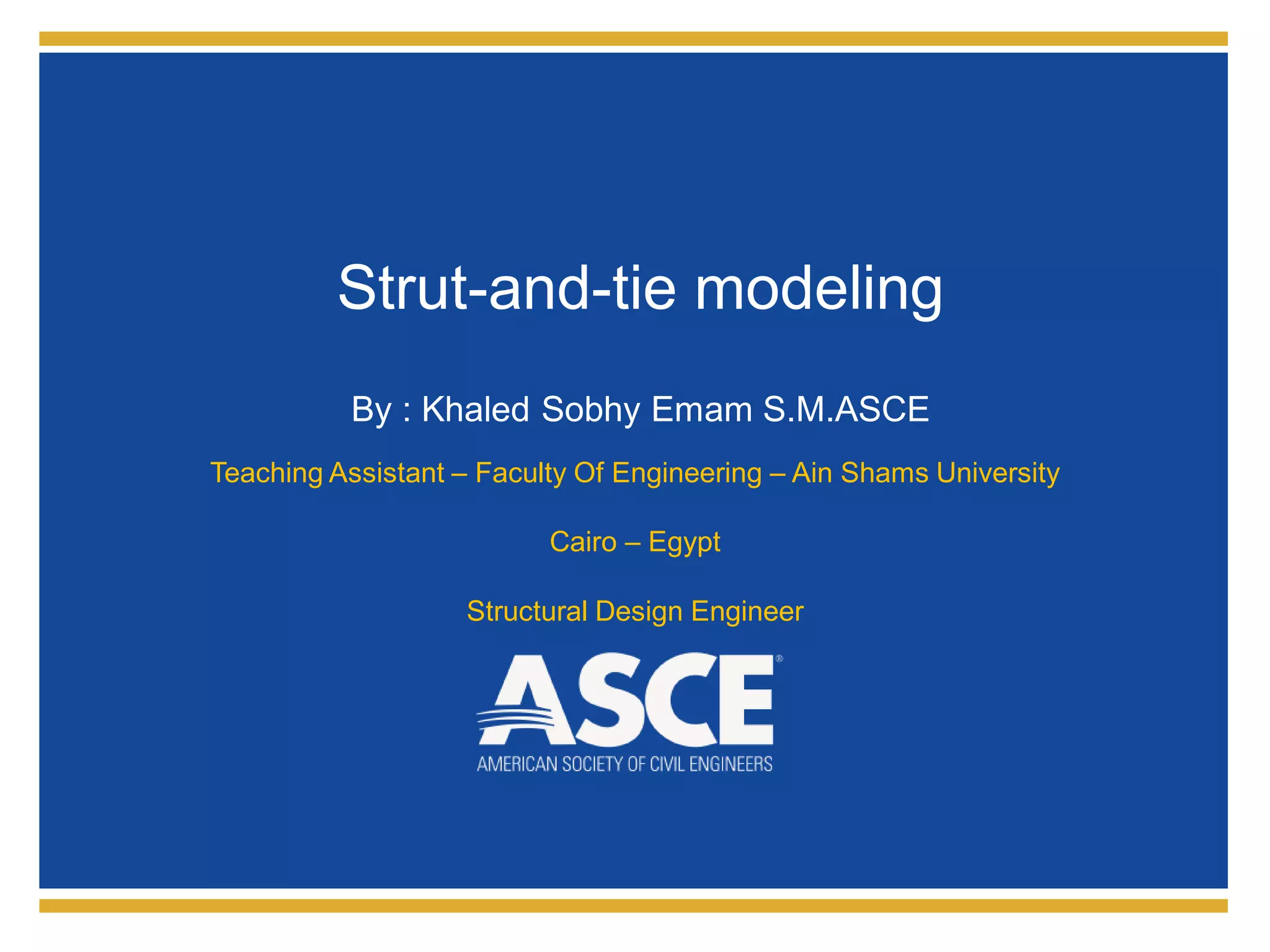 Strut and-tie modeling | PDF