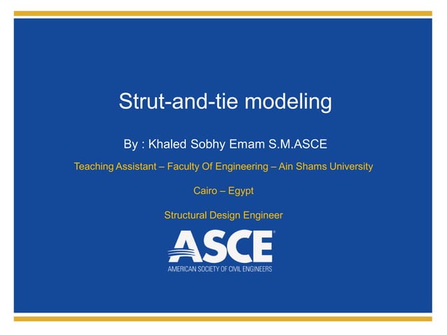 Strut And Tie Modeling Pdf Web Development Internet