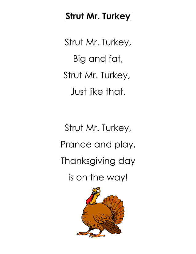 Strut Mr. Turkey | PDF
