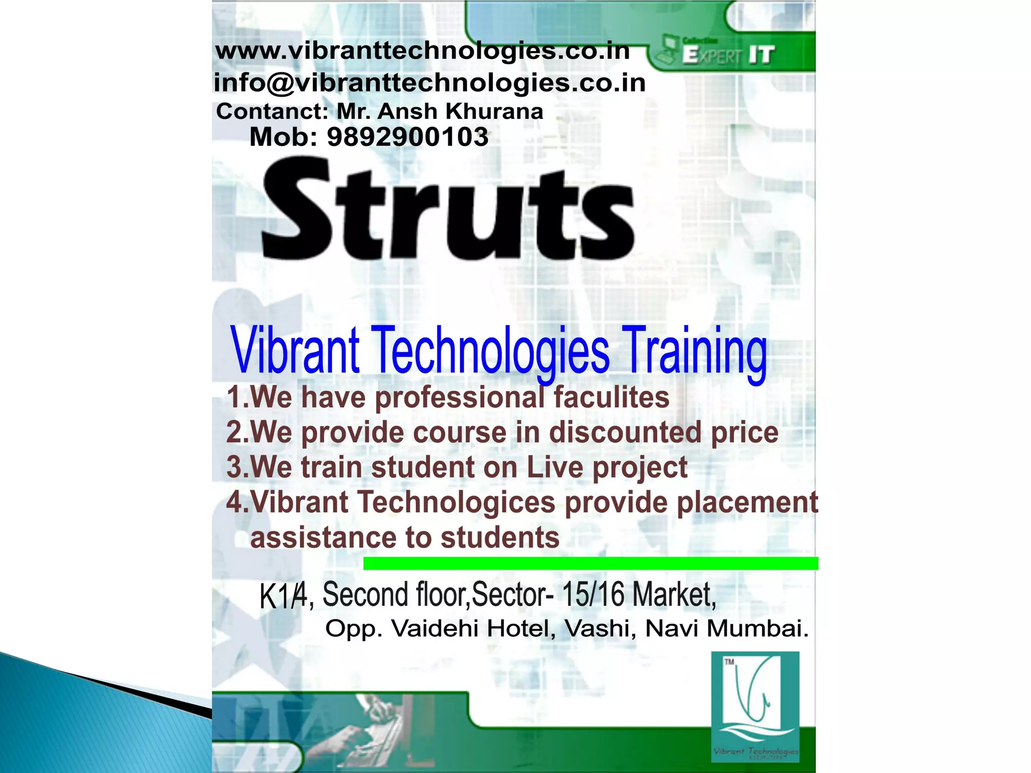 Struts course material | PPT