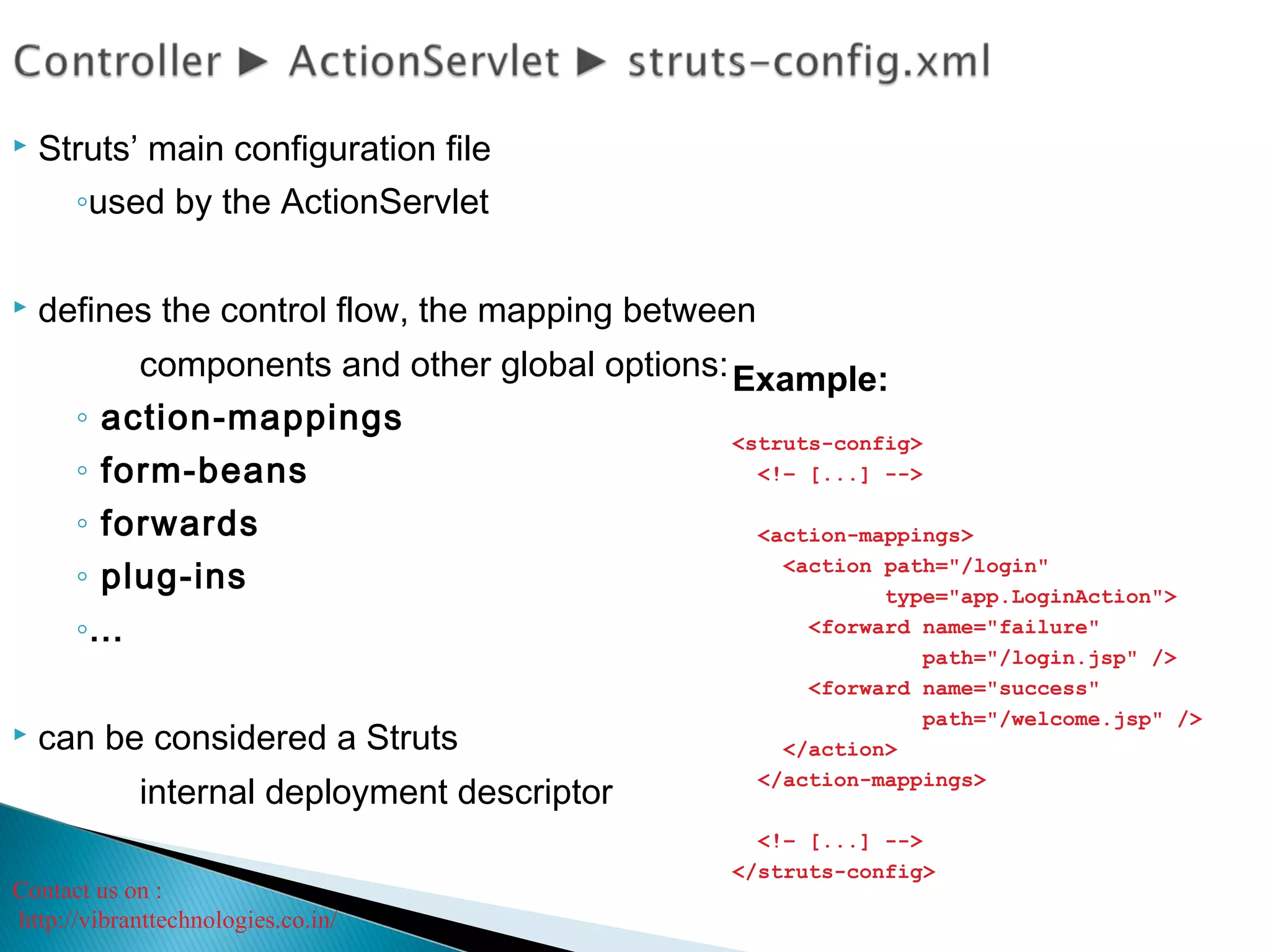 Struts course material | PPT