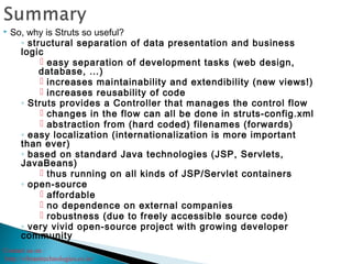 Struts course material | PPT