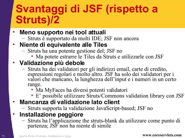 Struts - Overview, Installazione e Setup | PPT