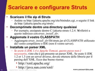 Struts - Overview, Installazione e Setup | PPT