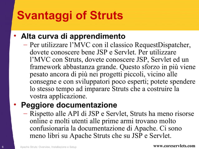 Struts - Overview, Installazione e Setup | PPT