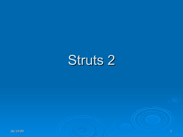 Struts2 | PPT