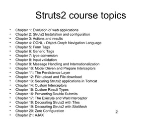 Struts2 course chapter 1: Evolution of Web Applications | PPT