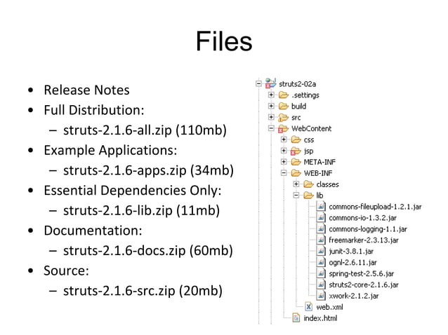 Struts2 course chapter 2: installation and configuration | PPT