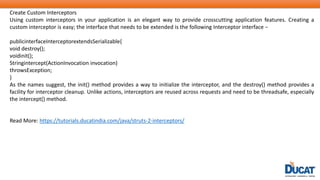 Struts 2 – Interceptors | PPT
