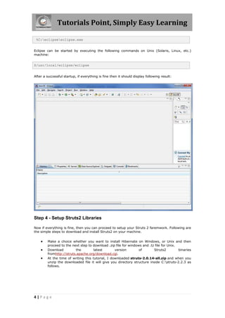 Struts2 tutorial | PDF