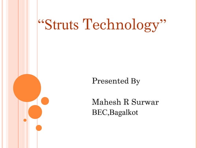 Struts(mrsurwar) ppt | PPT