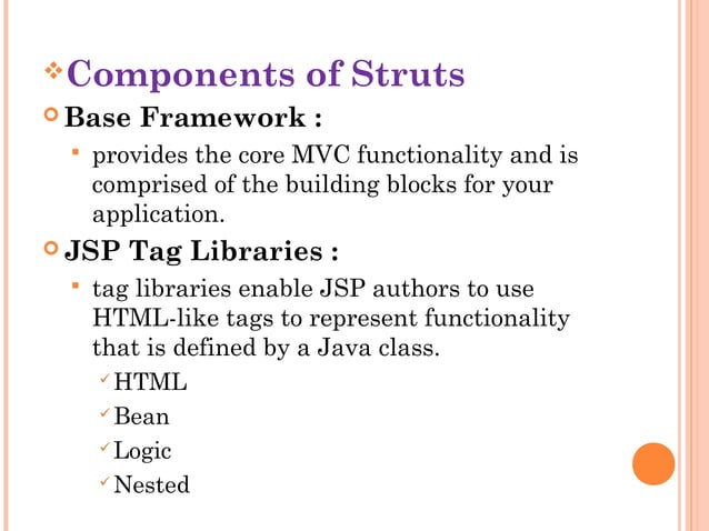 Struts(mrsurwar) ppt | PPT