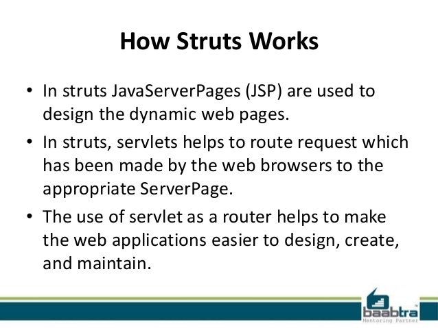 Struts framework