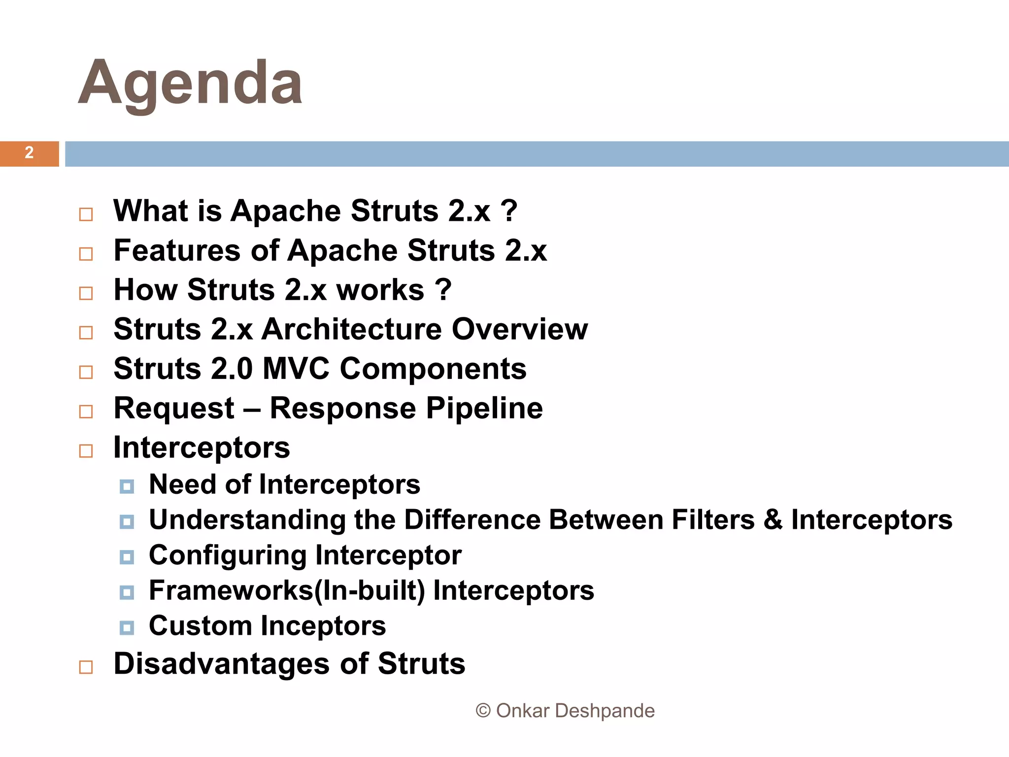 Struts Interceptors | PPTX
