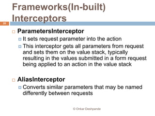 Struts Interceptors | PPTX