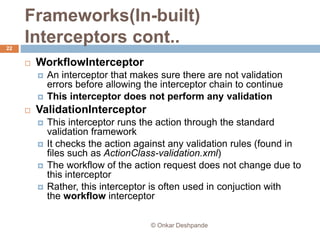 Struts Interceptors | PPTX