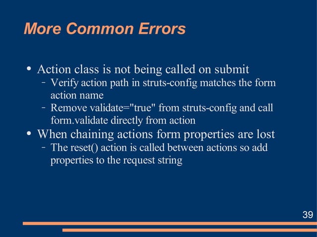 Struts An Open-source Architecture for Web Applications | PDF