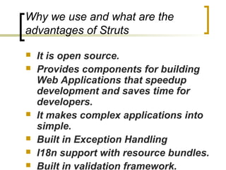 Struts Ppt 1 | PPT | Web Development | Internet