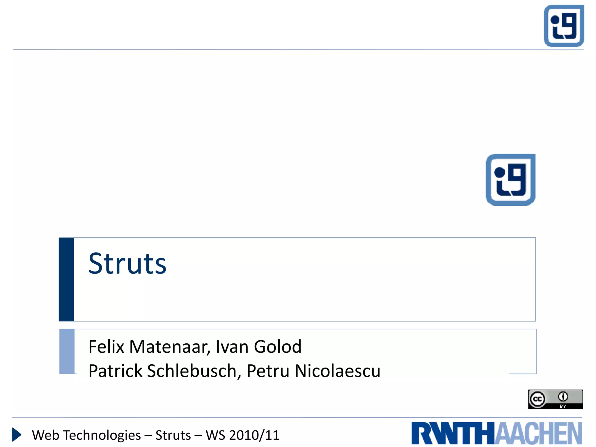 Struts presentation | PPT