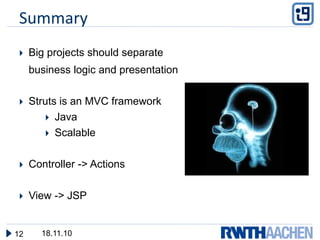 Struts presentation | PDF
