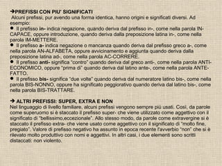 Struttura e-formazione-delle-parole | PPT