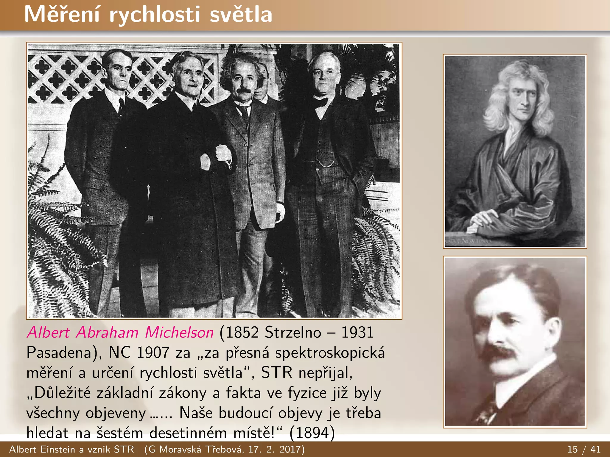 Albert Einstein a speciální teorie relativity | PDF