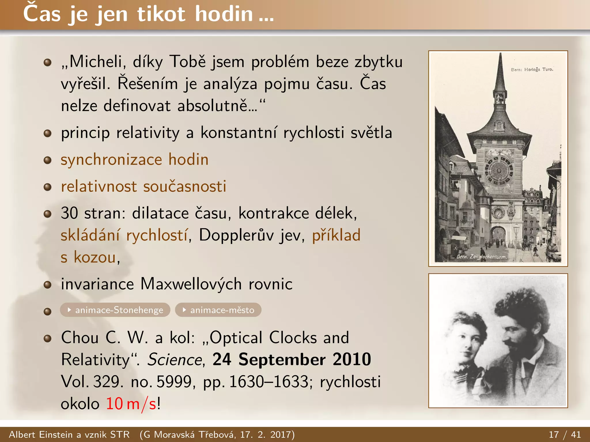 Albert Einstein a speciální teorie relativity | PDF