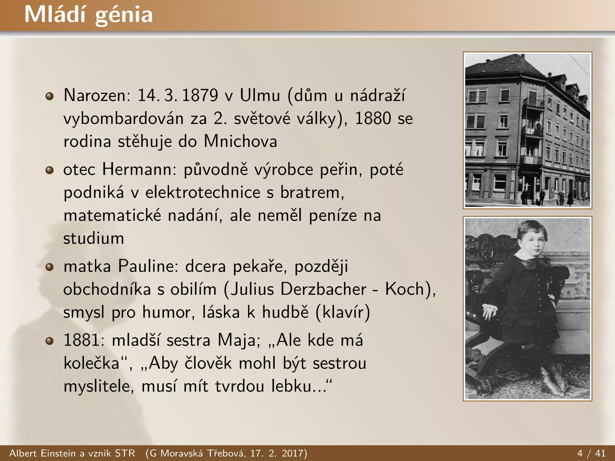 Albert Einstein a speciální teorie relativity | PDF