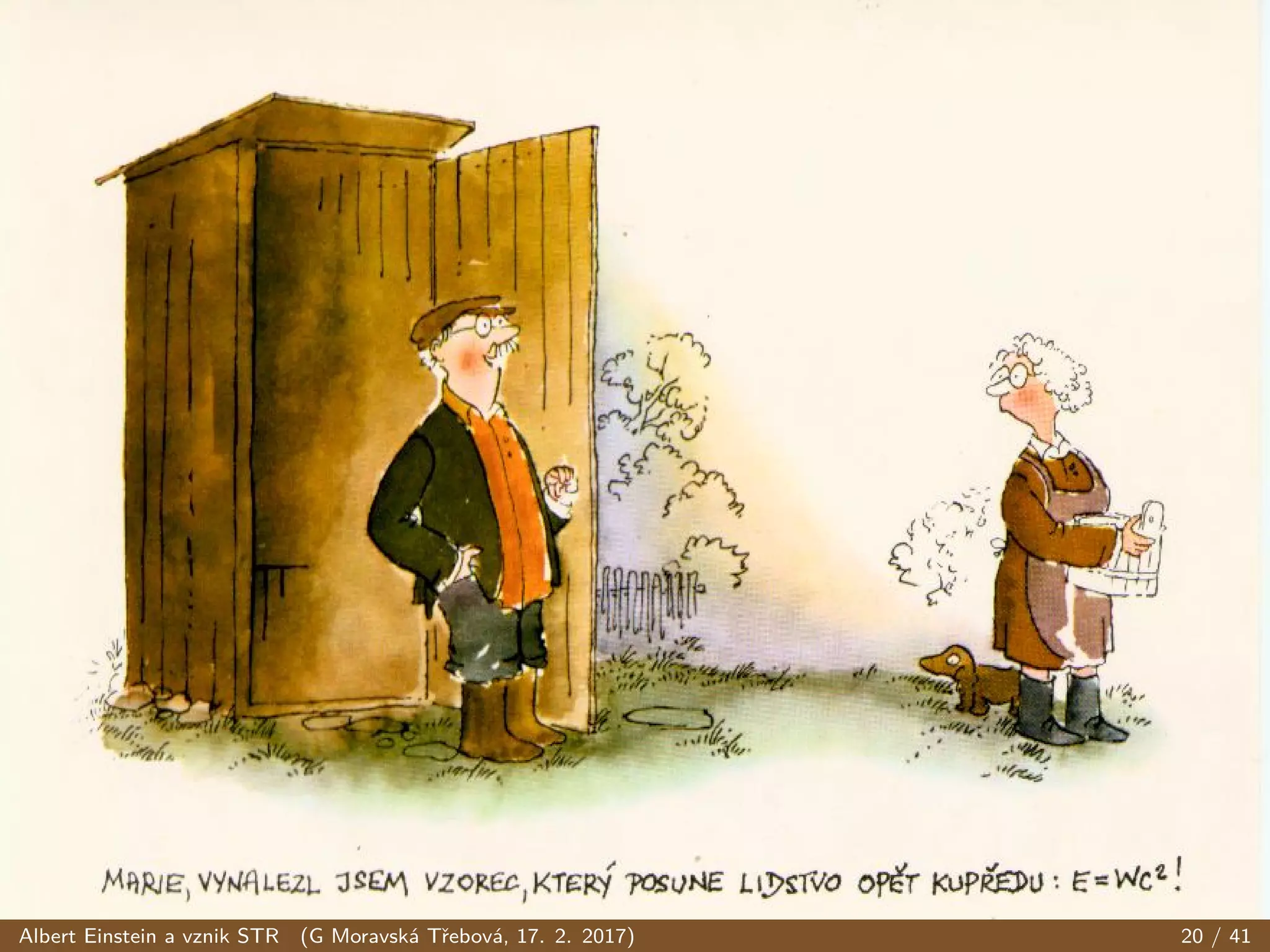 Albert Einstein a speciální teorie relativity | PDF