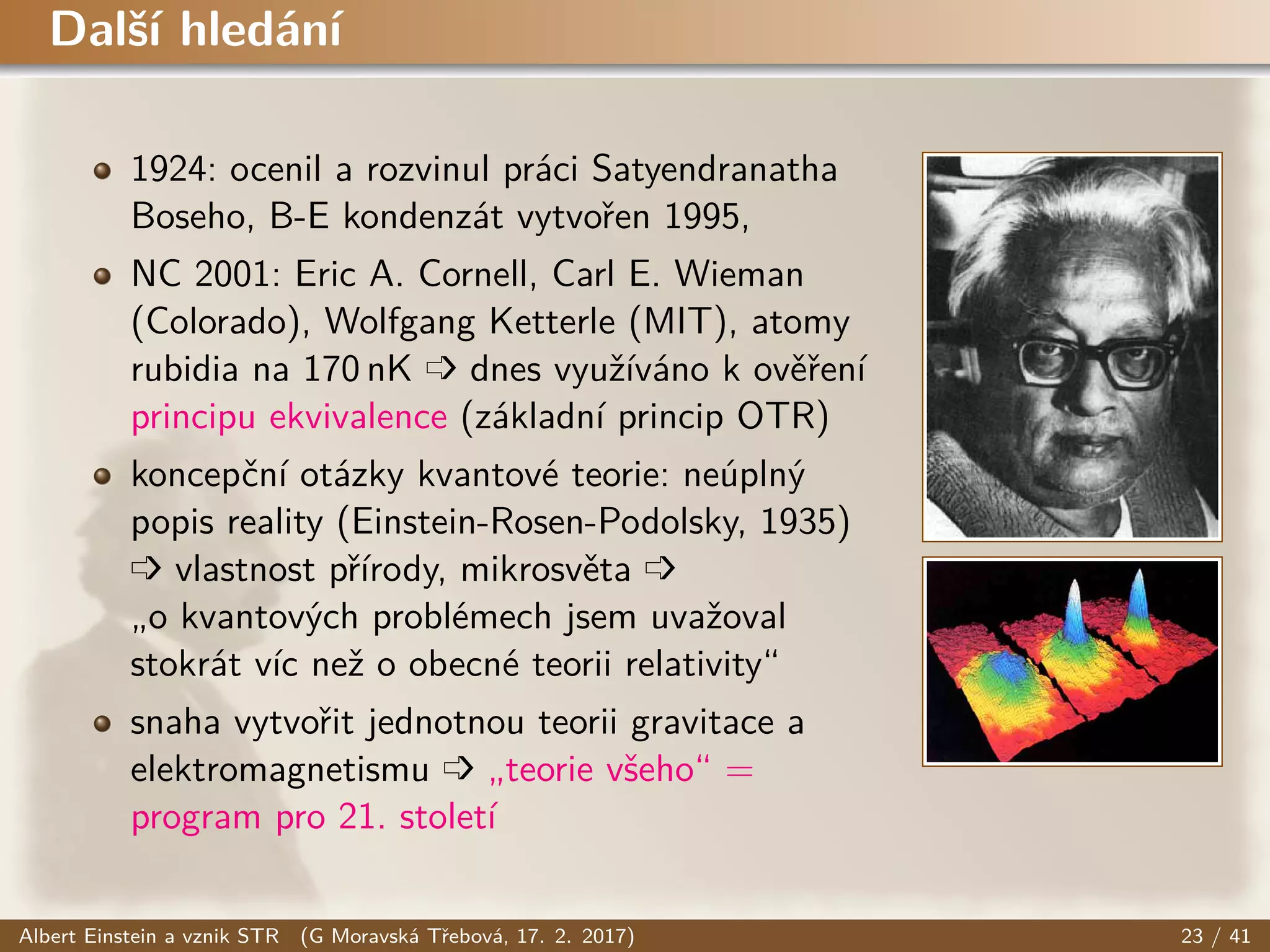 Albert Einstein a speciální teorie relativity | PDF