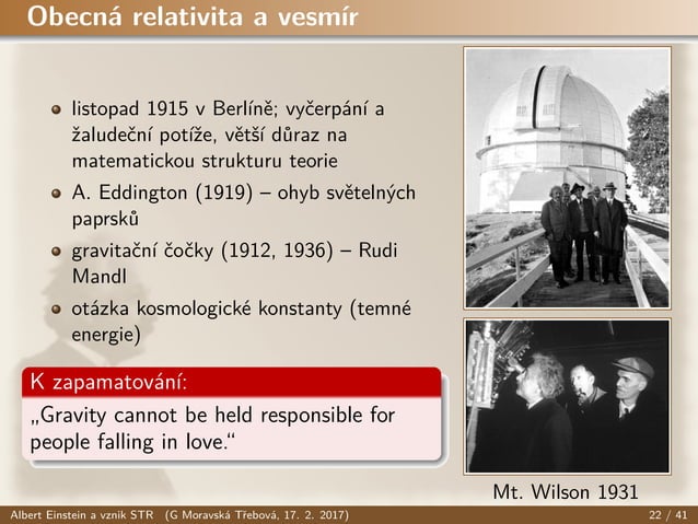 Albert Einstein a speciální teorie relativity | PDF
