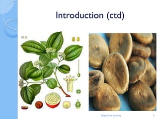 Strychinine poisoning (Nux vomica) / spinal poison | PDF