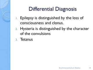 Strychinine poisoning (Nux vomica) / Rodenticide/ tetanus/ spinal ...