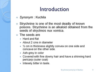 Strychinine poisoning (Nux vomica) / Rodenticide/ tetanus/ spinal ...