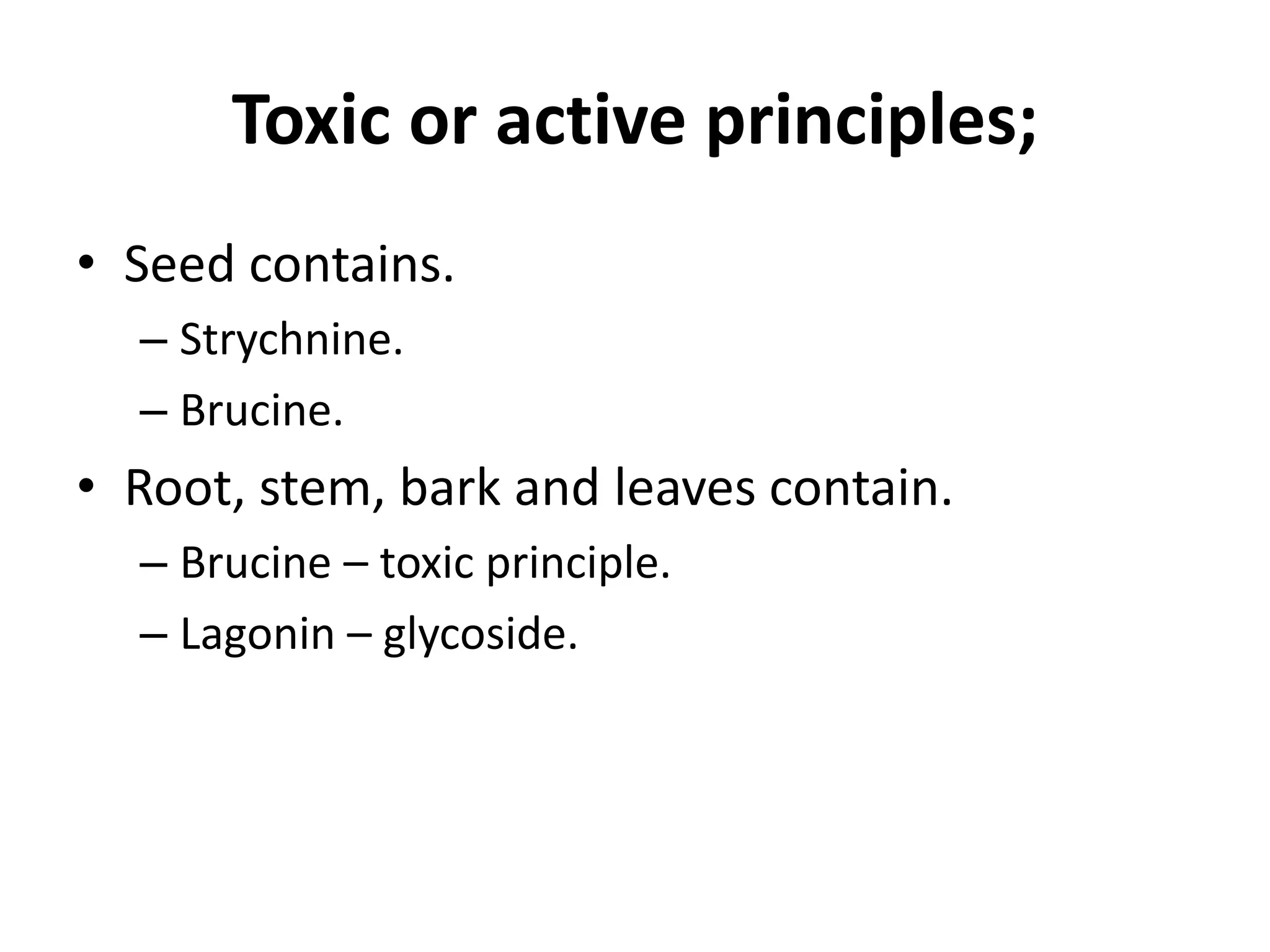 Strychnine-and-Curare-Poisoning slide share.pptx | Brain and Nervous ...
