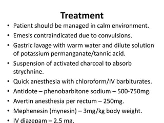 Strychnine-and-Curare-Poisoning slide share.pptx | Brain and Nervous ...