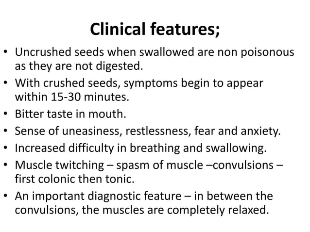 Strychnine-and-Curare-Poisoning slide share.pptx | Brain and Nervous ...