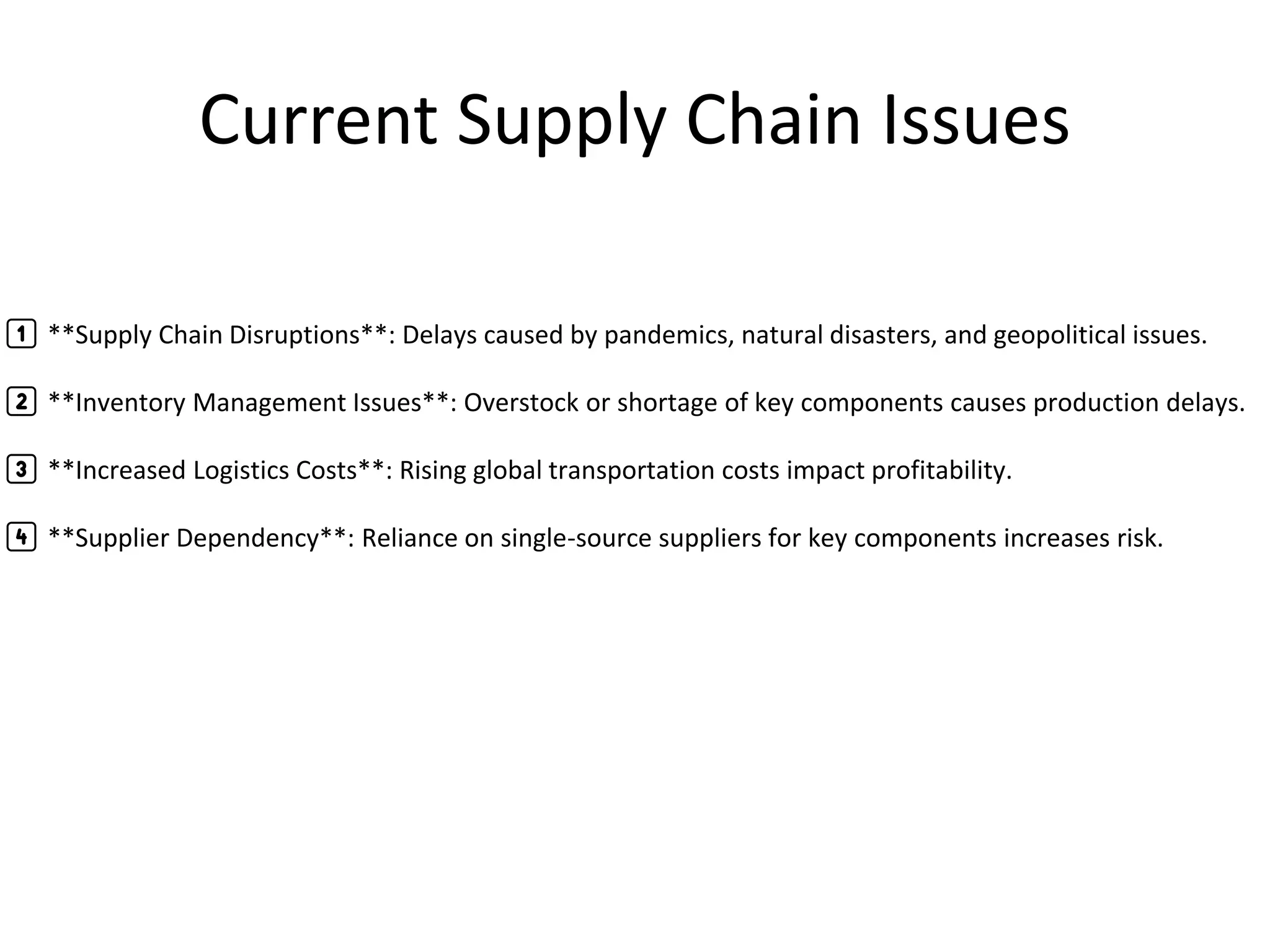 Stryker Supply Chain Presentation Coursera | PDF