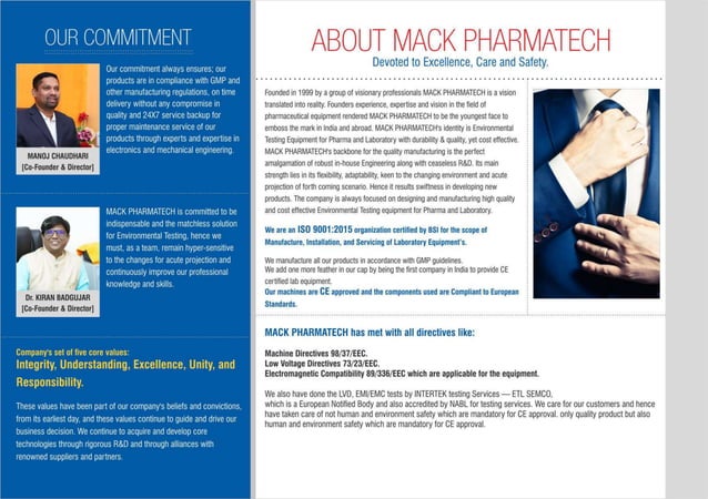 Pharma Lab Equipments By Mack Pharmatech Private Limited | PPT