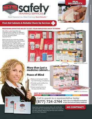 First Aid Kit & AED Brochure | PDF | First Aid | Injuries