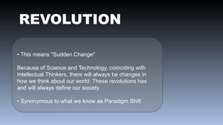 Science, Technology, and Society lesson2: Intellectual Uprising | PPTX