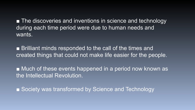 Science, Technology, and Society lesson2: Intellectual Uprising | PPT
