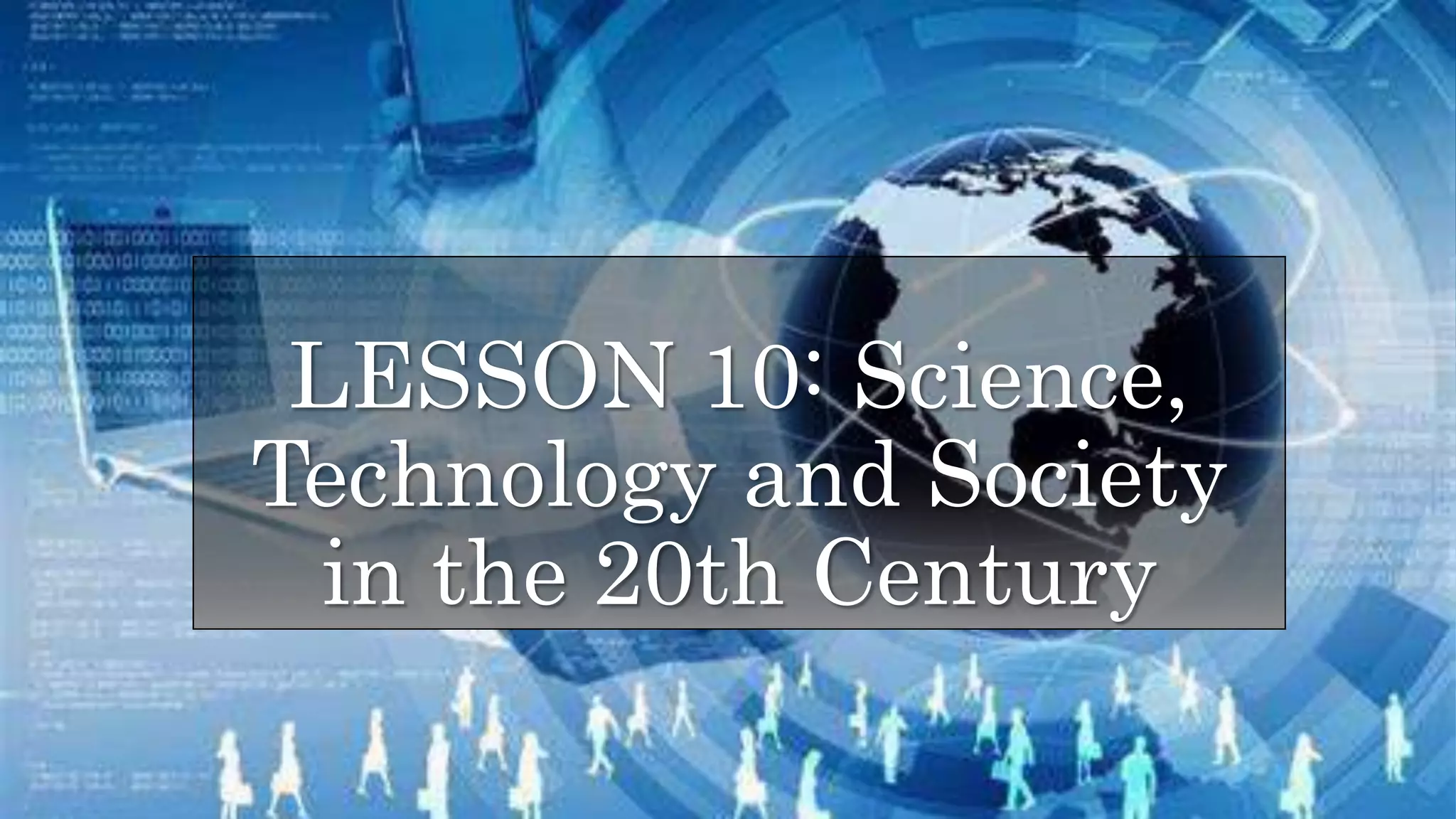 Science, Technology and society | PPT